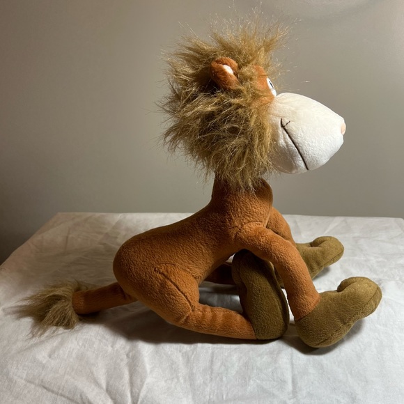 TLToys | Toys | Vintage Plush Bendable Leonard The Lion Poseable ...